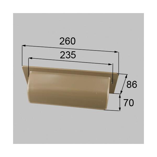 d1y46 LIXIL リクシル・トステム ポスト目隠し 玄関ドア部品 【純正品】本体×１ネジは現在ご使用のものをお使いください。カラー：ブロンズ【部品ご購入の際には、ご注意下さい】お買い上げ前には必ず、その部品が適応品番かどうか、お調べく...