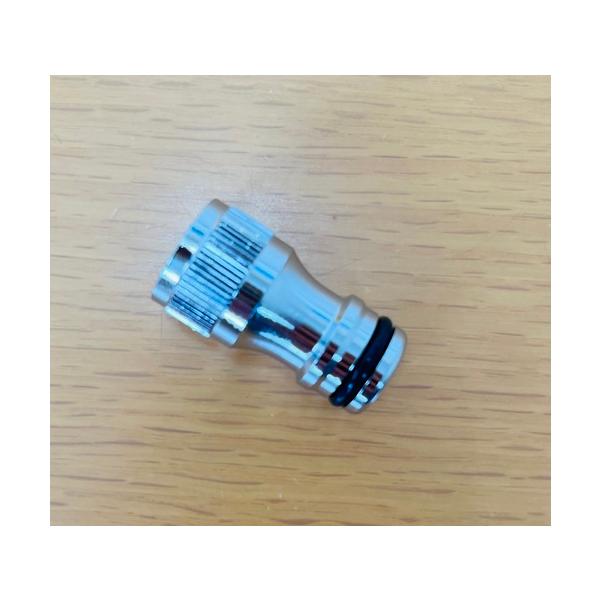 【在庫あり】カクダイ 先端金具 ネジ口金【f-1040098】　本体適合品番　701-212-13・ネジ径M16×1.0・カクダイ ガーデン用水栓 701-212-13 に取付可能です。明細：ネジ口金（内ネジM16×1.0・Oリング付き）、...