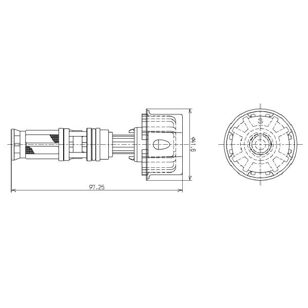 【HH11047R】TOTO  ボールタップ・手洗い金具 部品 フィルターユニット 【純正品】部品品番の種類：ボールタップ・手洗い金具旧部品品番：HH11047【適合本体品番】：SH261BA、SH261BAK、SH61BA、SH61BAK...