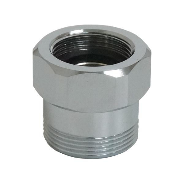 【HR-SRAD】 ミヤコ 泡沫パイプ用変換アダプタ 継手・バルブ【HR-SRAD】 ミヤコ 泡沫パイプ用変換アダプタ 継手・バルブ泡沫式自在用パイプの先端のW22山20のネジをW26山20に変換するための継手です。寸法：W22×W26