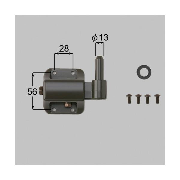 kaz08 LIXIL リクシル・TOEX 調整金具Ｈ（上） AB 門まわり部品 純正品【純正品】本体(KAZ08)×１、調整金具×１、取付ネジセット×１カラー：オータムブラウン