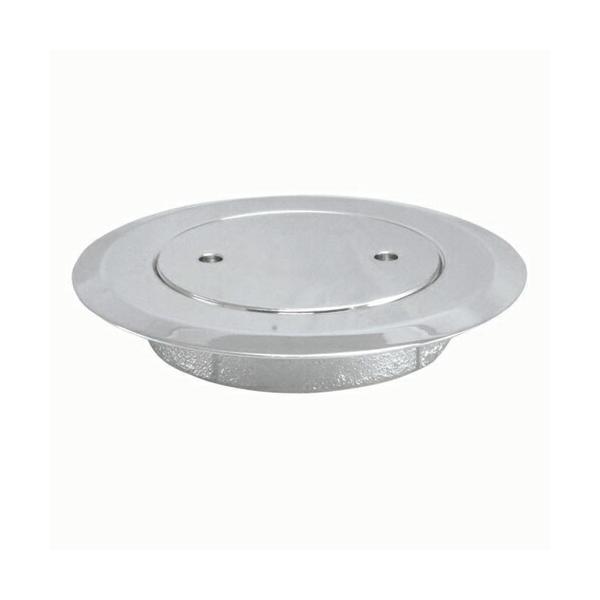 【M129FP 寸法：100】 ミヤコ ツバ付掃除口 排水部材【M129FP 寸法：100】 ミヤコ ツバ付掃除口 排水部材内ネジの掃除口です。トラップや配管合流部の保守点検用として設置します。表面はクロームメッキ仕上げで、ビルのエントラン...