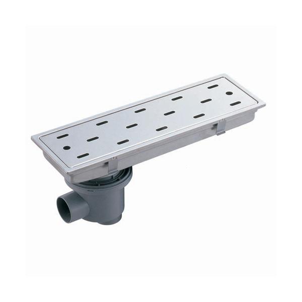 【MS-600W-B】 ミヤコ トラップ付排水ユニット(偏芯トラップ付) 排水部材【MS-600W-B】 ミヤコ トラップ付排水ユニット(偏芯トラップ付) 排水部材本体を取付けた後でも、タイルとの目地合わせが簡単にできます。立上げた排水管の...