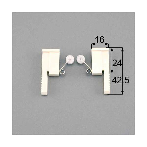 トステム netsa00013 網戸外れ止め（振れ止め）左右セット 網戸部品[FP59CL×1 FP59CR×1]  LIXIL リクシル 【純正品】(L) FP59CL (R) FP59CR 各1個材質：樹脂製ネジは取り付いているものをお...