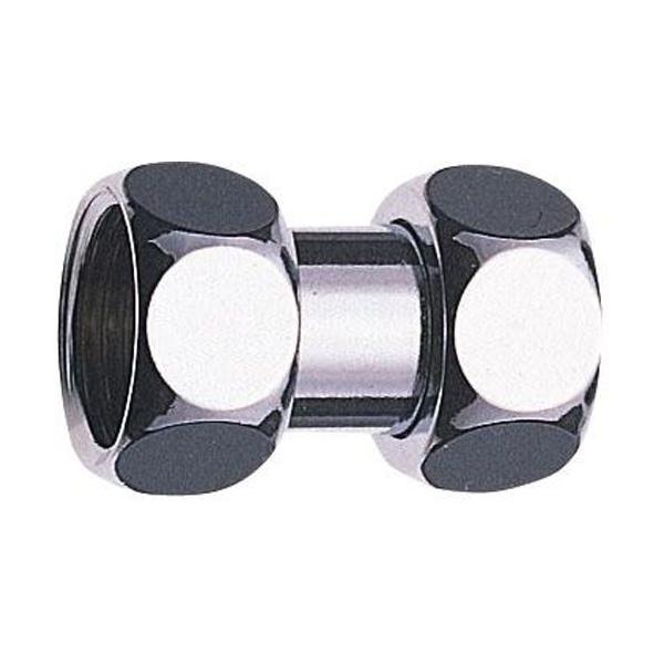 三栄水栓 配管用品 両ナット付アダプター PT83-13  SANEI【純正品】●袋ナット回転式●材質 黄銅●パッキン付