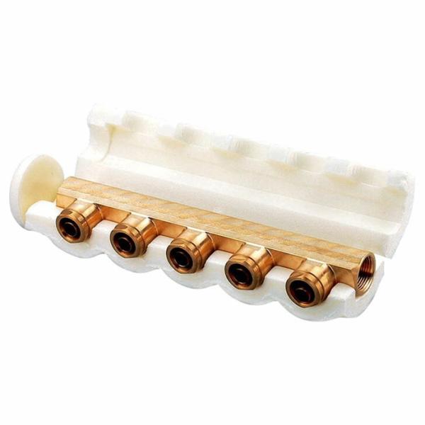 オンダ製作所 ONDA 【WHS1-2005-13-S】 ヘッダーセット Rc3/4x2口+13A（PEX・PB）x5口 WH型ヘッダー・RHH型保温材・端末キャップセット ダブルロックジョイントオンダ製作所 ONDA 【WHS1-2005...