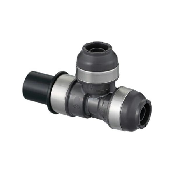 オンダ製作所 ONDA 【WPT16-201313-S】 HIVP変換チーズ HIVP20×樹脂管13A（PEX・PB）×13A（PEX・PB） ダブルロックジョイント 架橋ポリエチレン管 接続【商品情報】・HIVP（耐衝撃性硬質ポリ塩化ビ...