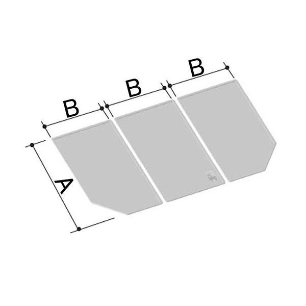 LIXIL・INAX 【YFK-1377C1】 組フタ 浴室部品 [YFK-1377C(1)] brdp 【純正品】LIXIL・INAX 組フタ 浴室部品 [YFK-1377C(1)] brdpフタ1枚あたり：(奥行A) 765mm×(横幅...