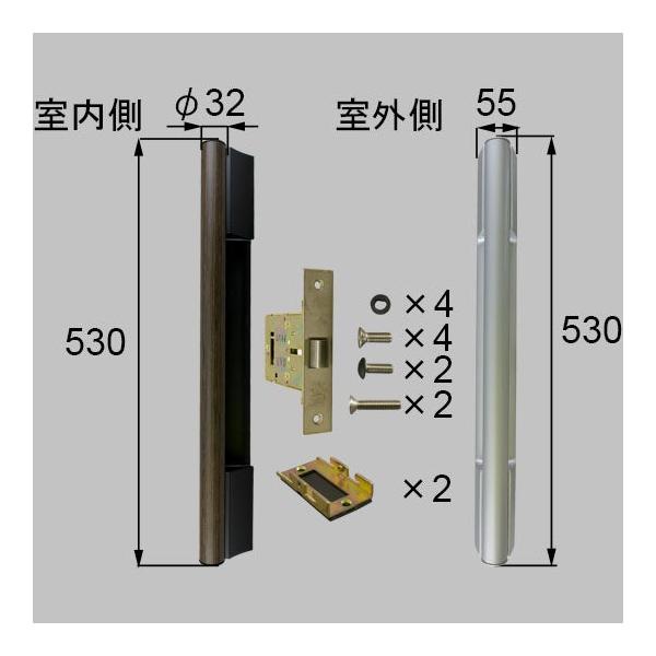 リクシル・イナックス 【ZDA355AR】 LIXIL 単体把手セットＤ（バー） Ｒ[ZDA355AR] LIXIL INAX【純正品】リクシル・イナックス 【ZDA355AR】 LIXIL 単体把手セットＤ（バー） Ｒ[ZDA355AR]...