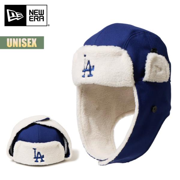 ■NEW ERA Trapper Los Angeles Dodgersニューエラ トラッパー ロサンゼルス・ドジャースサイズ：L = 約61cm素材：毛、ポリエステル【DROY】カラー：ダークロイヤル商品番号：14667624秋冬シーズン...