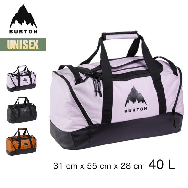 26-27モデル■Burton Stockpile Duffel 40L（バートン  ストックパイル ダッフルバッグ 40リットル）【カラー】Moondust Purple (パープル系）True Black (ブラック系）Spiced C...