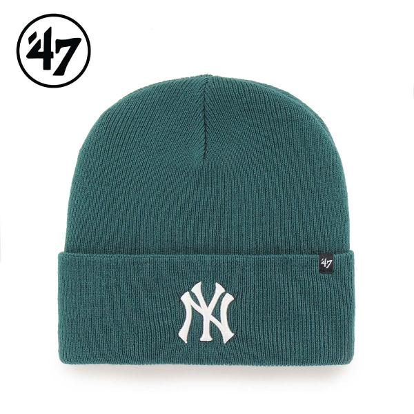 ■47 フォーティーセブン ヤンキース カフニットパシフィック グリーン’47 Yankees Haymaker ’47 Cuff Knit Pacific Green【カラー】Pacific Green（グリーン系）【サイズ】大人フリー ...