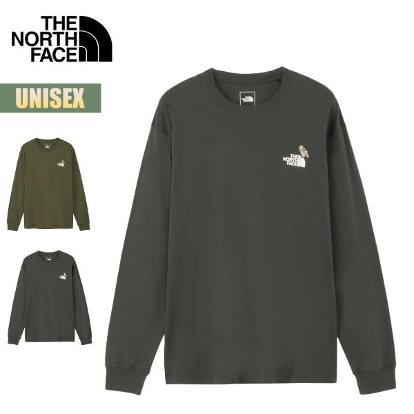 ■THE NORTH FACE L/S Zoo Picker Teeノースフェイス ロングスリーブズーピッカーティー（ユニセックス）【カラー】・AG = アスファルトグレー（グレー系）・NT = ニュートープ（カーキグリーン系）【サイズ】c...