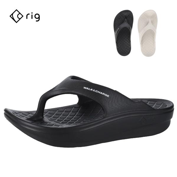■rig flipflop 2.0リグ フリップフロップ 2.0【カラー】<br>・Black（ブラック系）・Gray（グレー系）【サイズ】・S = 22.5 ~ 23.5cm・M = 24 ~ 25cm・L = 25.5 ~ ...