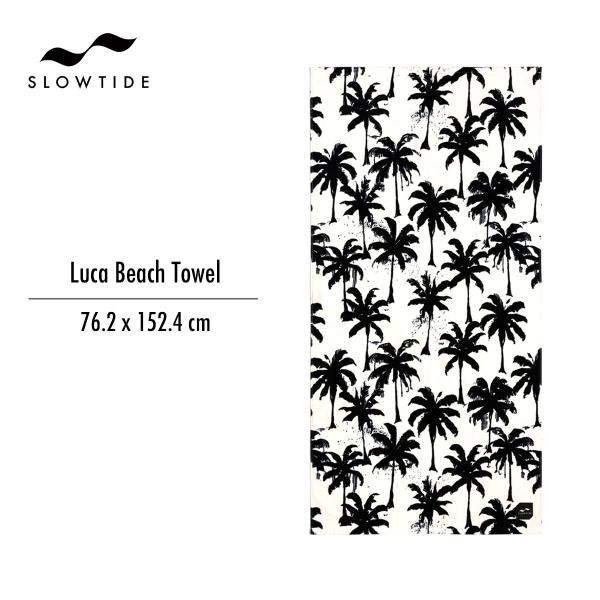■スロータイド ビーチタオルSLOWTIDE Luca Beach Towel【カラー】White（ホワイト系）【サイズ】30” x 60”（約76.2cm x 約152.4cm）【素材】コットン 100％●ソフトな素材柔らかくとても肌触り...