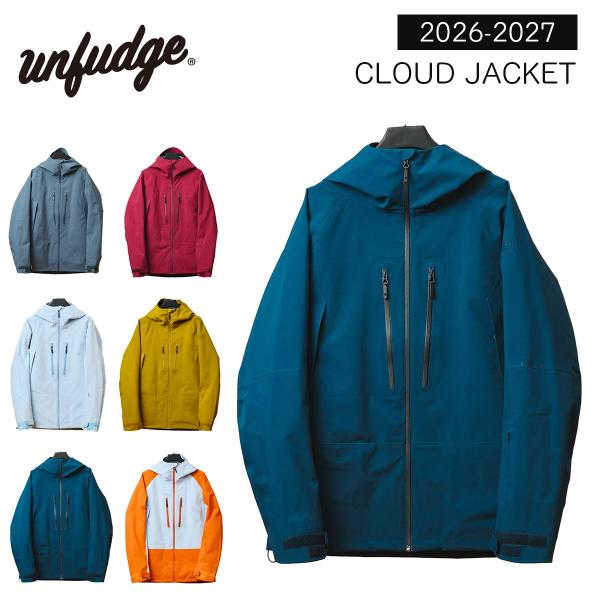 【爆買】26-27モデル■ unfudge CLOUD JACKET - SLIM FIT -アンファッジ クラウドジャケット - スリムフィット -スノーボードウェア スノーボードジャケットこちらの商品は10月中旬から11月下旬入荷予定で...