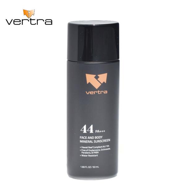 ■バートラ 日焼け止めローションVERTRA SUNSCREEN LOTION WHITE SPF 44FACE AND BODY MINERAL SUNSCREEN普段使いに適した日焼け止めローション【製品仕様】・顔、ボディー用・SPF4...