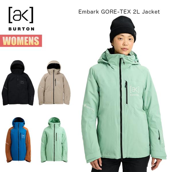 【爆買】25-26モデルUS size商品■Women's Burton [ak](R) Embark GORE-TEX 2L Jacketウィメンズ バートン [ak] エンバーク ゴアテックス 2レイヤー ジャケット【カラー】・True...