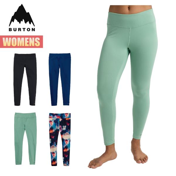 25-26モデルUS size商品■Women's Burton Midweight Base Layer Pants（ウィメンズ バートン ミッドウェイト ベースレイヤー パンツ）【カラー】・True Black（ブラック系）・Night...