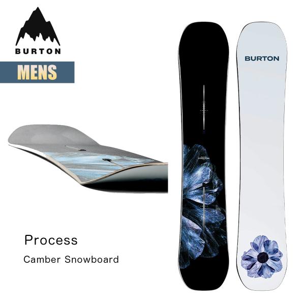 25-26モデル■Men's Burton Process Camber Snowboardメンズ バートン プロセス キャンバー スノーボードライディングレベル: 中級者【サイズ】152 / 155 / 157 / 159 / 162＿＿...