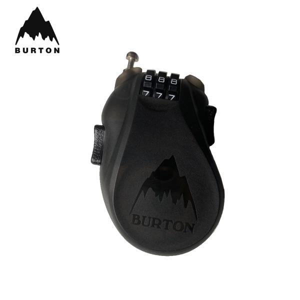 25-26モデル■BURTON CABLE LOCK（バートン ケーブル ロック）【カラー】・Translucent Black（ブラック ）大事なボードを盗まれないために。ボードを盗まれることは、誰にとっても悪夢です。こちらのシンプルなポ...