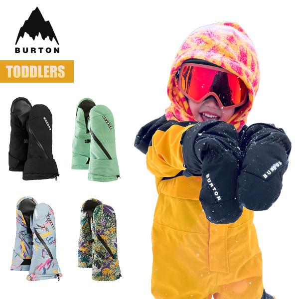 25-26モデル■TODDLERS' BURTON MITTEN（トドラー バートン ミトン）【カラー】・True Black（ブラック）・Scribble（ブルー系）・Soft Sage（グリーン系）・Jungle Cats（グリーン系）...