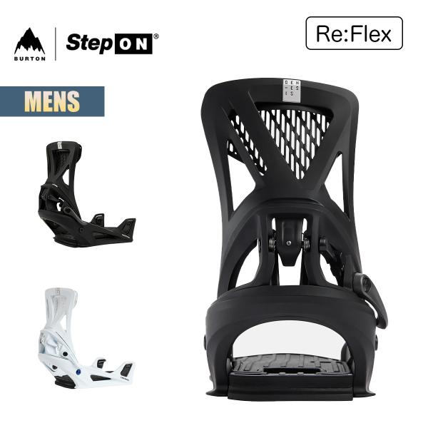 【爆買】25-26モデル■Men's Burton Step On Genesis Re:Flex Snowboard Bindingメンズ バートン ステップオン ジェネシス Re:Flex スノーボードバインディング4x4、3D、The...