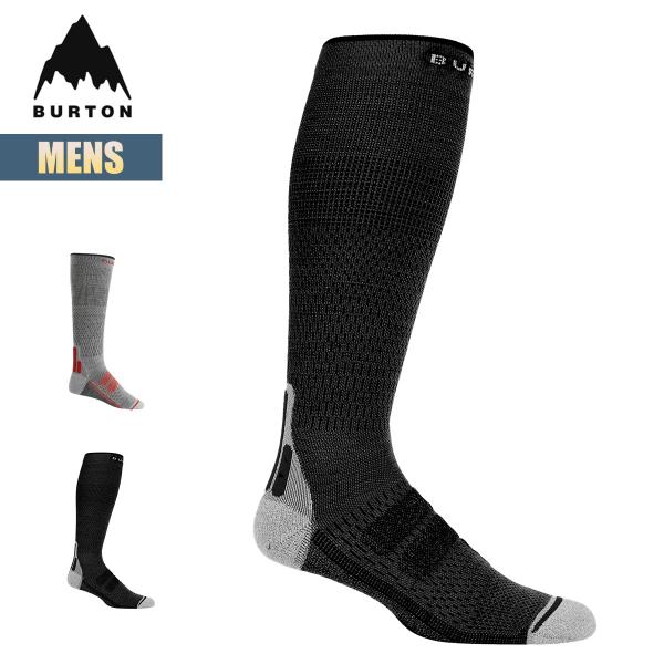 25-26モデル■Men's Burton Performance + Ultralight Compression Socks（メンズ バートン パフォーマンス プラス ウルトラライト コンプレッション ソックス）【カラー】・True B...