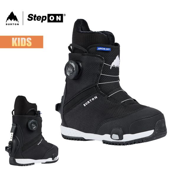 25-26モデル■Kids' Burton Grom Step On Snowboard Bootsキッズ バートン グロム ステップオン スノーボードブーツ※グロム ステップオン スノーボードブーツに対し、キッズ ステップオン グロム バ...