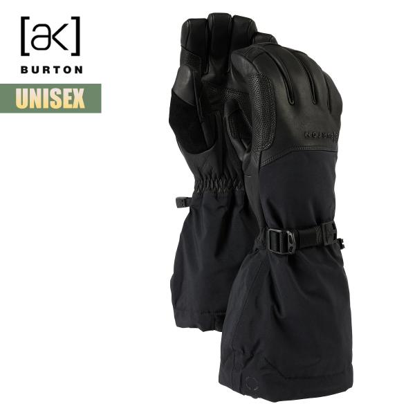 25-26モデル■Burton [ak] Expedition GORE-TEX Glovesバートン [ak] エクスペディション ゴアテックス グローブ【カラー】・True Black（ブラック）―――――――――――――――――【サイ...