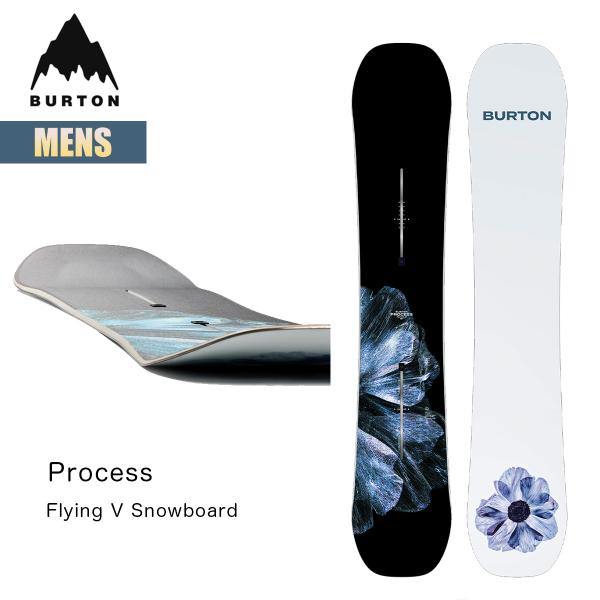 25-26モデル■Men's Burton Process Flying V Snowboardメンズ バートン プロセス フライングV スノーボードライディングレベル: 中級者【サイズ】152 / 155 / 157 / 159＿＿＿＿ ...
