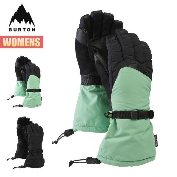 25-26モデル■WOMEN'S BURTON DELUXE GORE-TEX Glove（レディース バートン デラックス ゴアテックス グローブ）【カラー】・True Black（ブラック系）・Soft Sage（グリーン系）―――――...