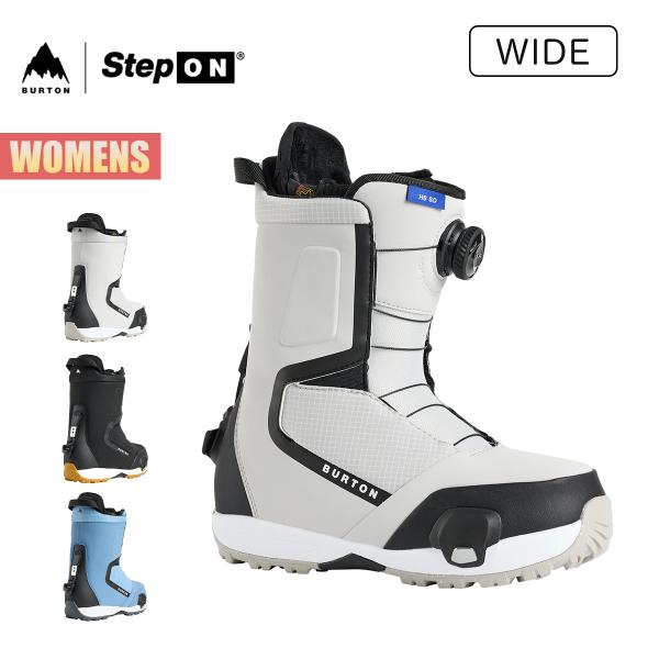 25-26モデル■Women's Burton Highshot StepOn Snowboard Boots - Wideウィメンズ バートン ハイショット ステップオン スノーボードブーツ - ワイド※Step On(R)ブーツは、St...