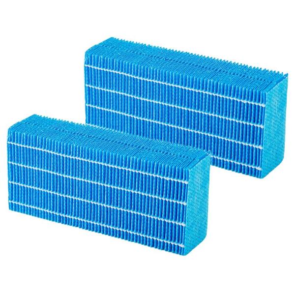 ブルー/H060518 加湿フィルター x 2/H060518-A・パッケージ個数:1・【対応型番】H060518 をはじめ、H060509／H060511／H060524 などのハイブリッド式加湿器に互換する交換用抗菌気化フィルターです。...