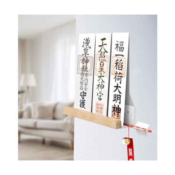 ナチュラル/三社神棚/DOO-SHEN-TE-1・Size:三社神棚MaterialType:スチール(粉体塗装) 天然木・【モダンデザインの神棚】天然ブナ材を使用しており、洋風のお部屋にもなじむシンプルなデザイン。掃除もしやすく、管理のし...