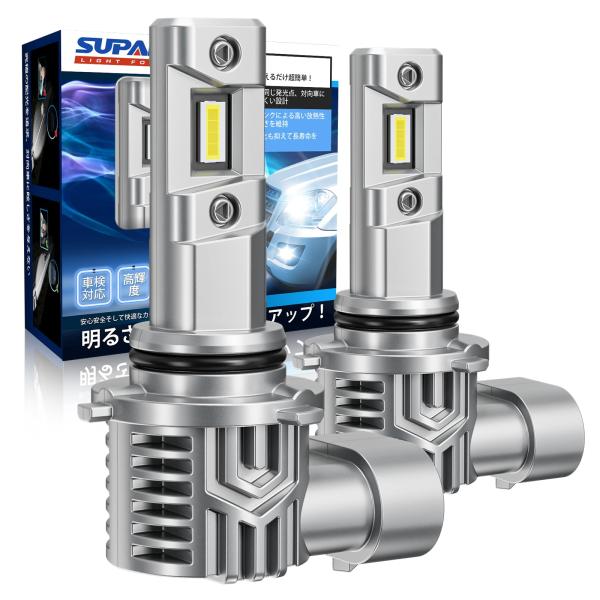 hb3 led ヘッドライトホワイト/HB3/HB4/-・Size:HB3/HB4Color:ホワイト・『業界最強HB3 LED ヘッドライト 』ハイパワーモデルのサイズが大きくて、取付大変だった？コンパクトモデルは暗くて、夜道を全然照らせ...