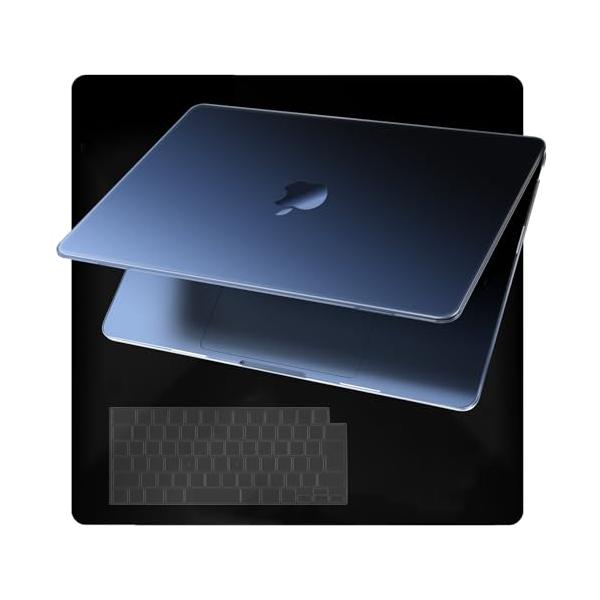 ミッドナイトマットクリア/13 Inch/-・Size:13 InchColor:ミッドナイトマットクリア・超高再現、見えない保護：MacBook Air 13インチ/13.6インチ M4 M3 M2 2025 2023-2024 (Mod...