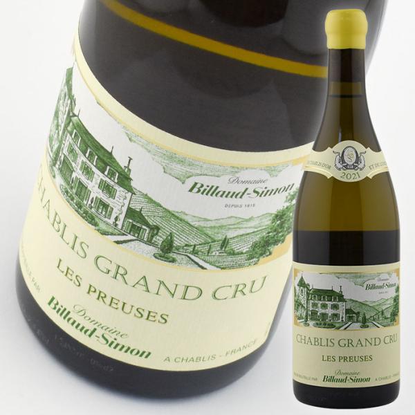ビヨー シモン シャブリ グラン クリュ レ プリューズ [2021] 750ml 白白ワイン色：白ワインタイプ：辛口ヴィンテージ：2021品種：シャルドネ100%容量：750ml　フルボトル生産国：フランス産地：ブルゴーニュ／シャブリ B...
