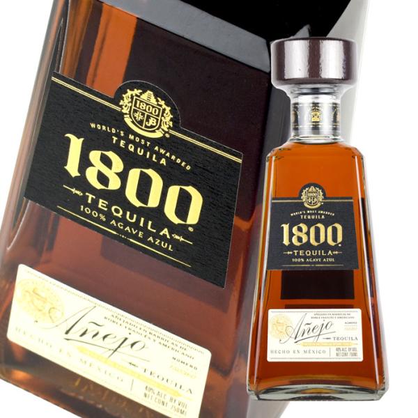 1800アネホは、世界でもトップクラスの品質と味わいを誇る最高級テキーラです。ブルーアガベを100％使用。また樽熟成もテキーラのグレードで最も高い“アネホ”の法定熟成期間12ヶ月以上を超え長期に及びます。クエルボ アネホ 180040度75...