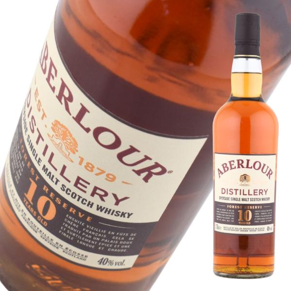 アベラワー10年フォレスト・リザーヴは、バーボン樽とシェリー樽で熟成したモルト原酒を、コニャックやブランデーの熟成にも使用されるリムーザンオーク樽でフィニッシュしたシングルモルトウイスキーです。品名の「フォレスト・リザーヴ」は、スペイサイド...