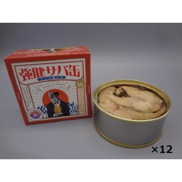 福井缶詰 強健サバ缶（さば油漬け）アマニ油入り 90g×12個セット 送料無料缶詰,さば,鯖缶,ノルウェー,オメガ3脂肪酸,アマニ油,サラダ,パスタ,健康,レパートリー,ギフト,贈り物,食卓