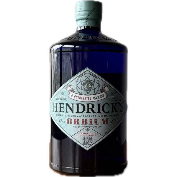 ヘンドリックス オルビウム（Hendrick's Orbium）は、人気の「ヘンドリックス・ジン」をベースに、キニーネ、ニガヨモギ、蓮の花を追加した、2017年リリースの特別限定エディションです。華やかで少し苦みのある、より複雑で「丸みのあ...