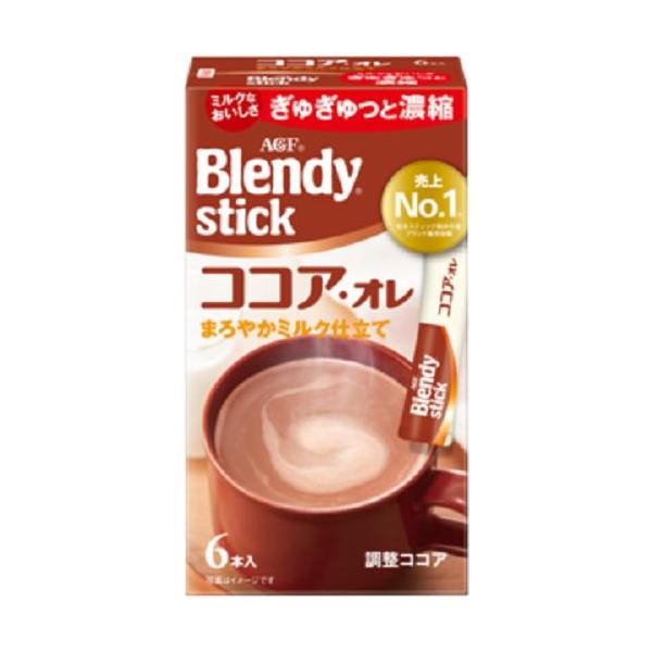 マグカップサイズで楽しめる、クリーミー＆スイートな味わいがスティックに。これ1本で毎日、手軽に本格的な味わいがお楽しみいただけます。お湯だけでクリーミー。ココアとミルクがまろやかに溶け合った、風味豊かなミルクココアです。味の素,AJINOM...