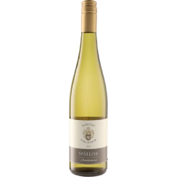 完熟した遅摘みブドウから造られるシュペートレーゼ。遅摘みならではの香り高さと十分な甘味、豊かな果実味をお楽しみください。白ワイン白ワイン-ヴィンテージ：2023品種：リースリング/ミュラー・トゥルガウ容量：750ml生産国：ドイツ産地：プレ...