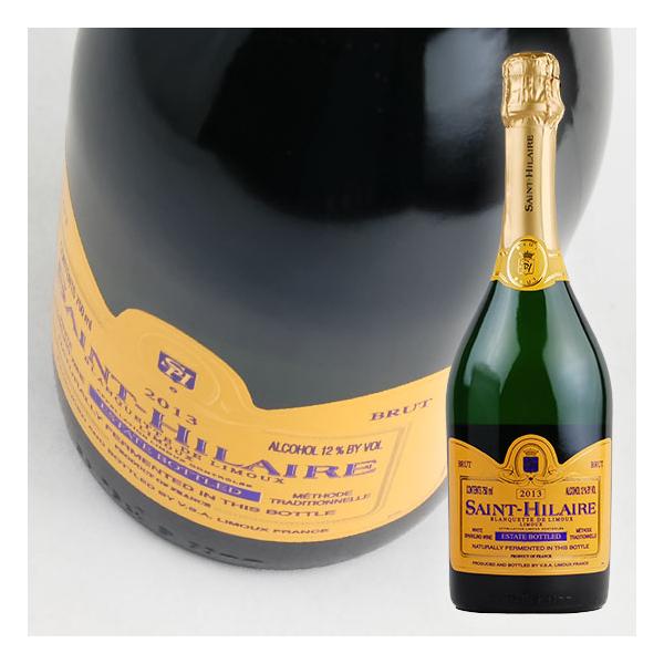 フランス最古の発泡ワイン「ブランケット・ド・リムー」発祥のサンティレール修道院に由来する、やさしい味わいのスパークリング。国アペラシオンドメーヌ名予備予備予備　【Sieur d’Arques】 Saint-Hilaire Brut