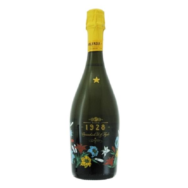 香り高く、アロマティックで、リンゴや熟した洋ナシ、トロピカルフルーツなどのフルーティな香りが広がり、ほんのりとした甘さが心地よい微発泡。スパークリングワインスパークリングワインヴィンテージ：NV品種：マルヴァジア容量：750ml生産国：イタ...