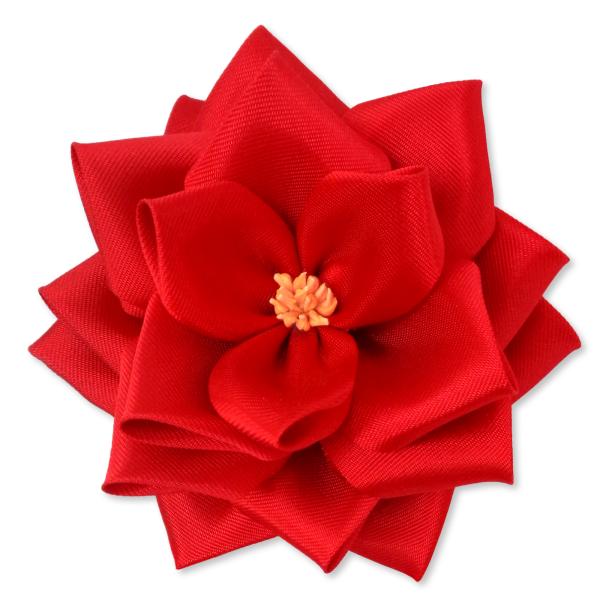 【商品概要】リボン徽章（記章・胸章）中リボンバラは、小〜中規模なイベントや式典に使用されることが多いです。数十人〜数百人規模のイベントを格調高く華やかなものにします。安全ピンだけでなく、クリップもついているので、洋服やお着物に安全ピンで穴を...