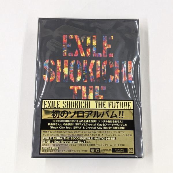 EXILE SHOKICHI「THE FUTURE」初回生産限定盤 CD+DVD未開封商品初回仕様：三方背BOX仕様初回盤同梱特典：フォトブックSHOKICHI自らが想いを込め全曲を作詞し、シングル4曲、新曲5曲を含む全17曲を収録!その注...