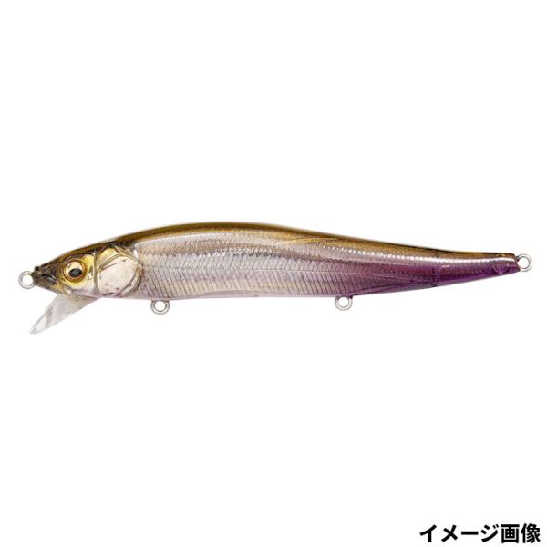 メガバス  ●カラー:FA ゴーストワカサギ ●全長:110.5mm ●自重（オンス）:1/2oz. ●タイプ:SLOW FLOATING ●レンジ:MAX 1.0m ●フック:#6×3 ●釣り方、フィールド:淡水ルアー ●代表対象魚:ブラ...