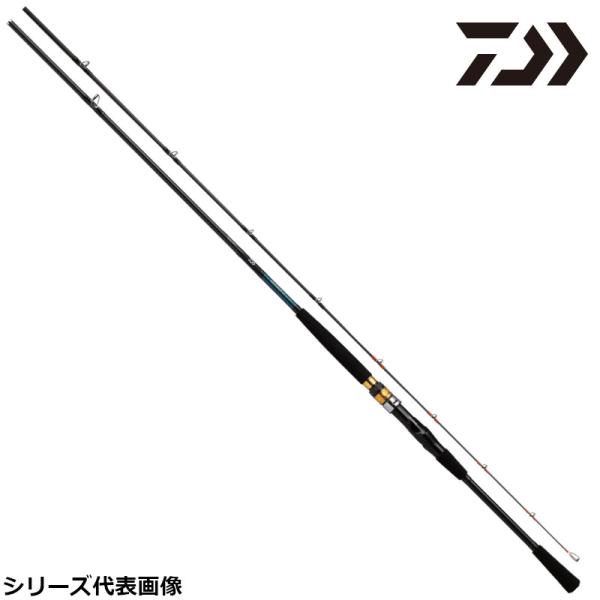 ダイワ  ●セット商品/付属品：ロッドベルト ●全長:2.1M ●自重:150g ●形態:並継 ●調子:7:3 ●継数:2本 ●仕舞長さ:110cm ●先径（外径）:1.8mm ●元径:12.9mm ●オモリ負荷:30〜100号 ●カーボン...